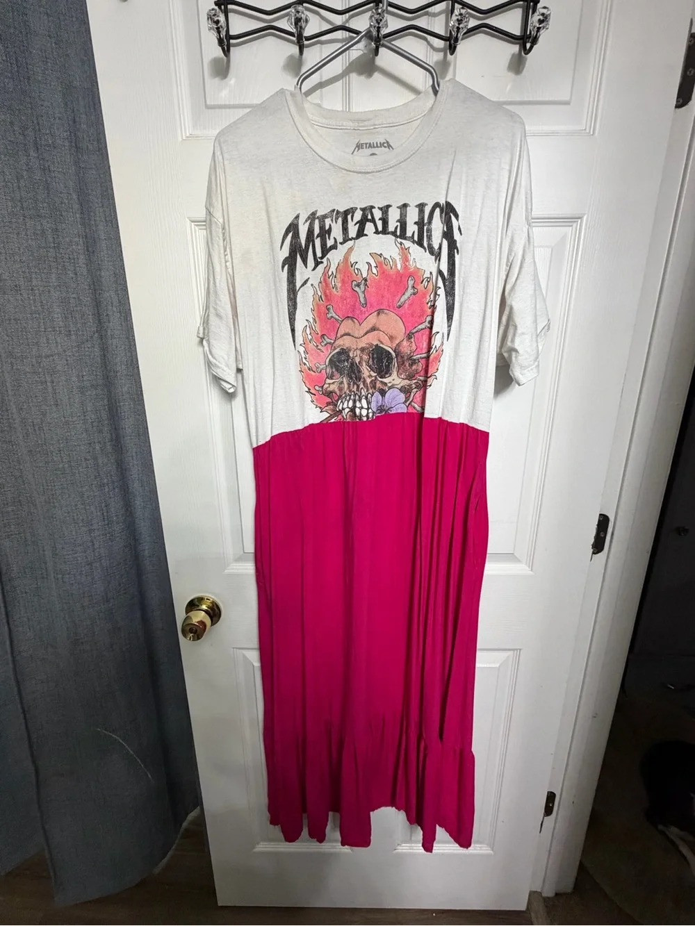 Dresses | Metallica Upcycled Band Tshirt Dress | Poshmark